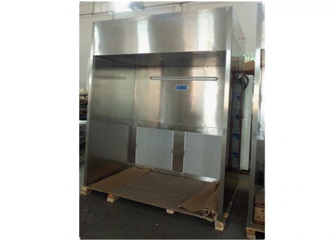 Stainless Steel Pharmaceutical Weighing Booth With Pressure Gauge
