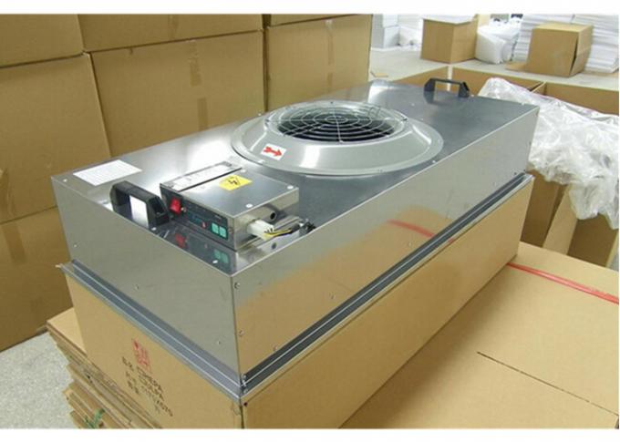 SUS304 Class 100 - 10000 Cleanroom FFU / EMB Centrifugal Fan Powered ...