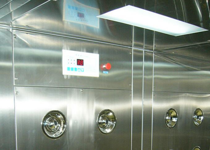 Customized U Type Automatic Air Shower Tunnel For Medical Industry ...