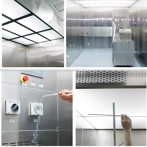 Electric Down Flow Dispensing Booth In Pharmaceutical Industry