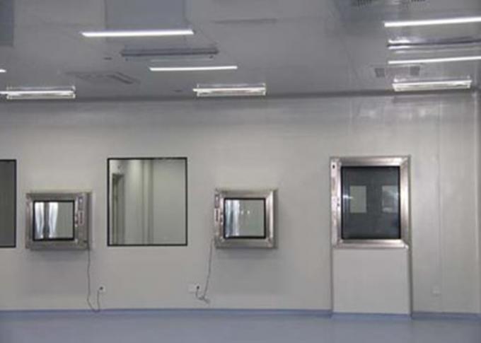 Keys Included Stainless Steel Cleanroom Pass Box With White/Grey Color