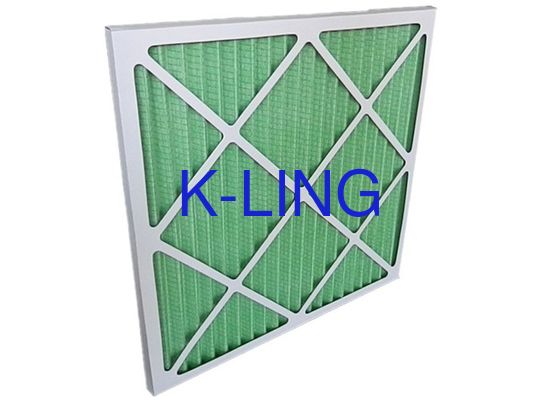 Low Resistance Pleated Panel Air Conditioner Air Filters HVAC For ...
