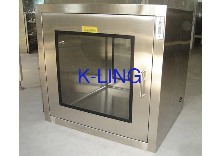 50L High Capacity Cleanroom Pass Box With White Color And Hinges