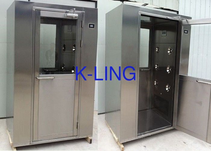 High Air Flow Air Shower Tunnel For Industrial Cleanroom With 220V ...
