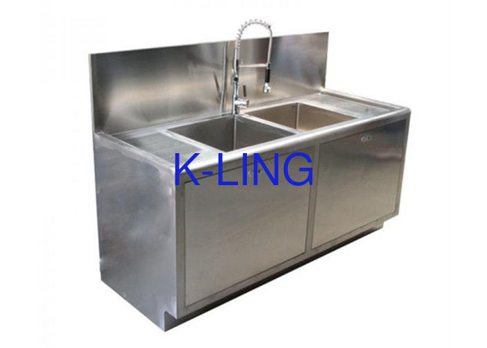 Stainless Steel Clean Room Hand Wash Sink Soap Dispenser With Manual ...