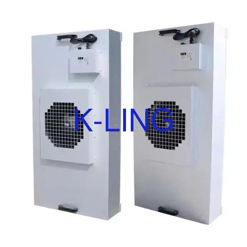 Class 100-1000 Purification Fan Filter Unit In Powder Coated Steel And ...