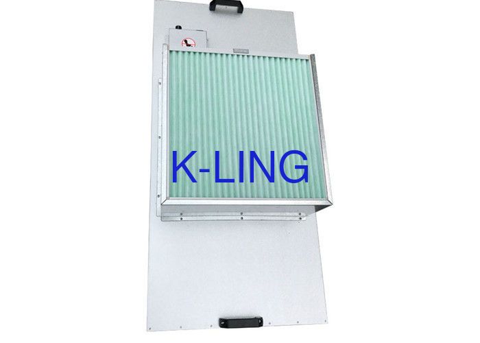 123W Fan Powered HEPA Filter Module FFU For Biological Engineering ...