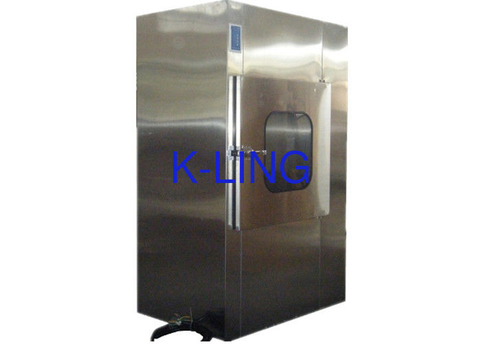 SUS 201 Nozzle Air Shower Pass Box In Clean Environment And Laboratory