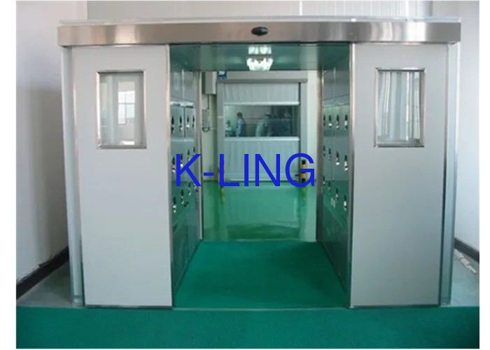 Auto Sensing Clean Room Air Shower Tunnel For Person And Cargo Wind ...