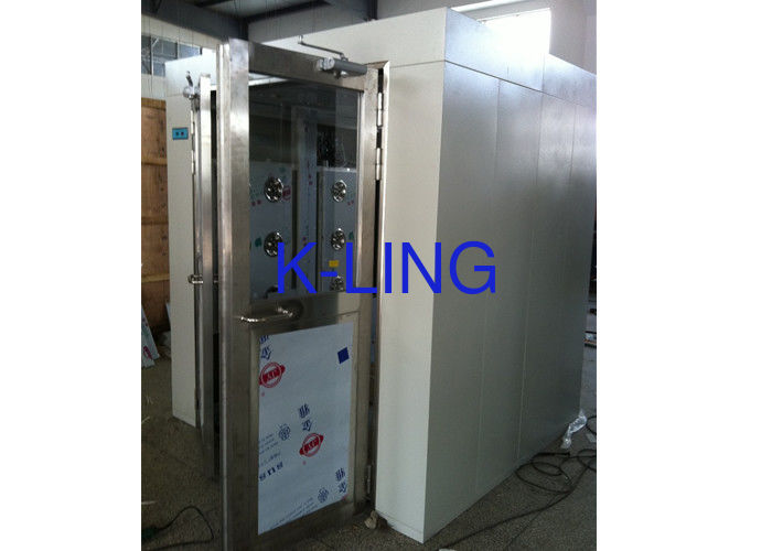 Three Side Clean Room Laboratory Air Shower With HEPA Filter / Air ...