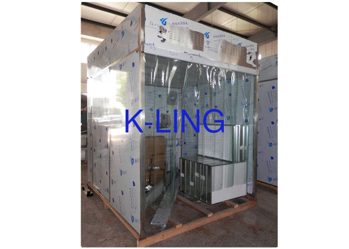 Filter Cleaning Safety Dispensing Booth , Sampling And Weighing Booth