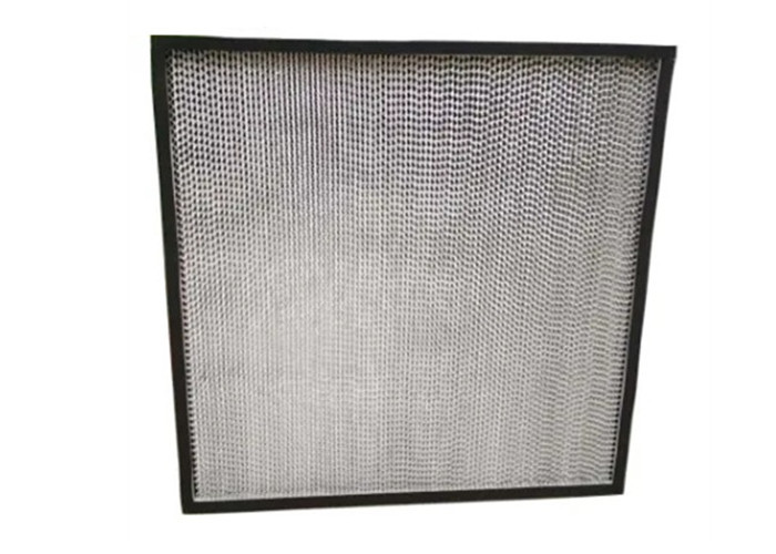 SUS 304 Frame Deep Pleated H13 Filter With Low Pressure Drop
