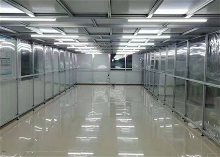 Temperature 20-25C Module Cleanroom Customized For Industry High ...