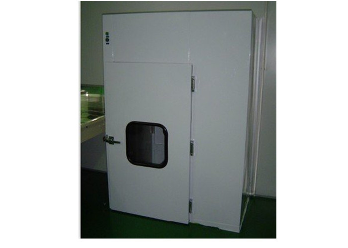 Keys Included Stainless Steel Cleanroom Pass Box With White/Grey Color
