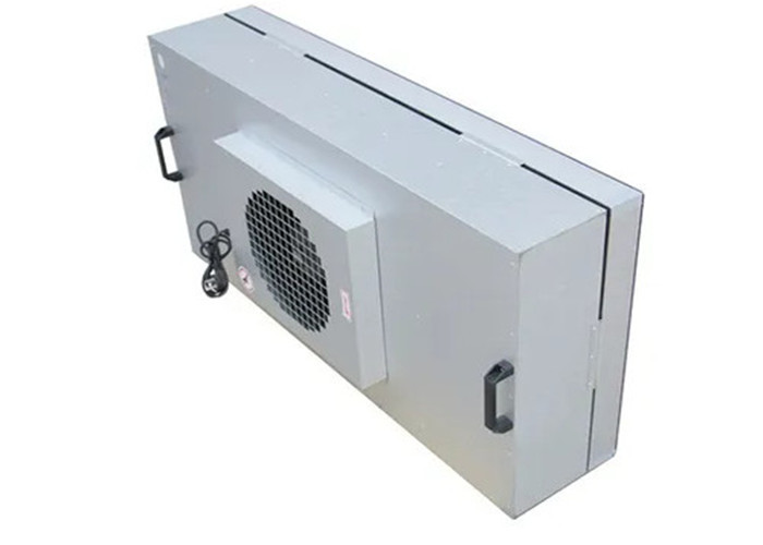 Industrial Fan Filter Unit 650 X 650 X 350mm White For Controlled ...