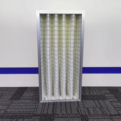 Panel Filter Construction Finally Resistance 150-250 Pleated Panel Pre ...