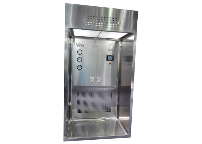 Cleanroom Air Shower Tunnel With HEPA Filter , Down Flow Containment Booth