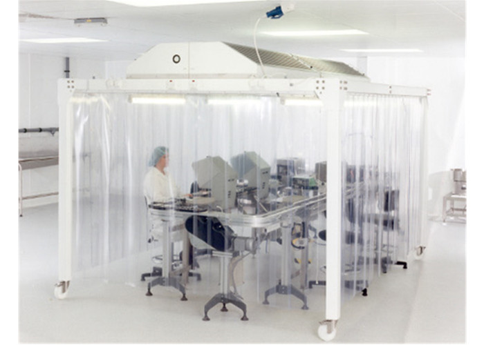 EBM Fan Lab Modular Softwall Cleanroom / Hospital Class 10000 Clean Room