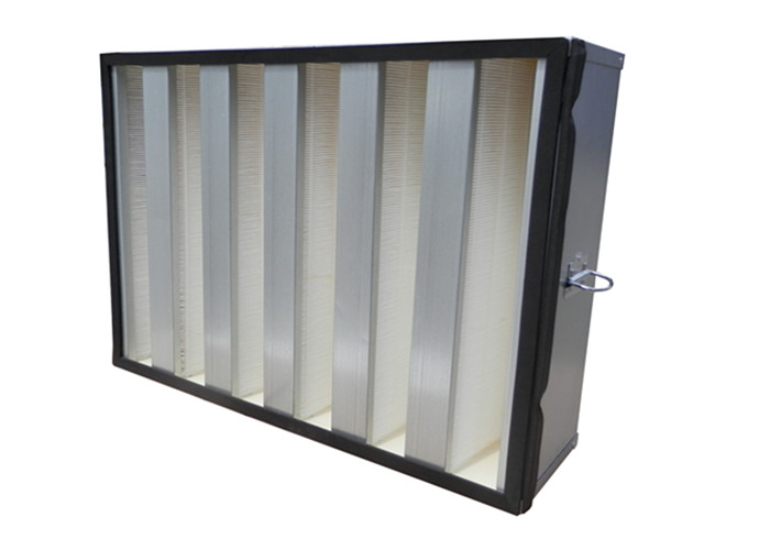 Compact Industrial HEPA Air Filter For Cleanroom HVAC System 592 X 490 ...