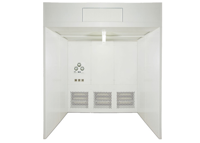 Rank 100 Powder Dispensing Booth , Weighting Booth With Three Step ...